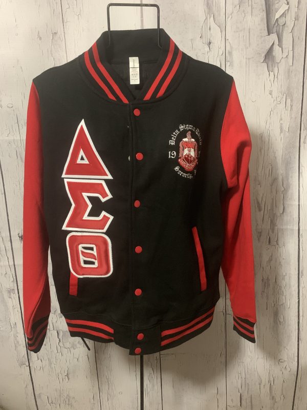 Delta Fleece Varsity Letterman Jacket – Xpress Yourself Sportswear
