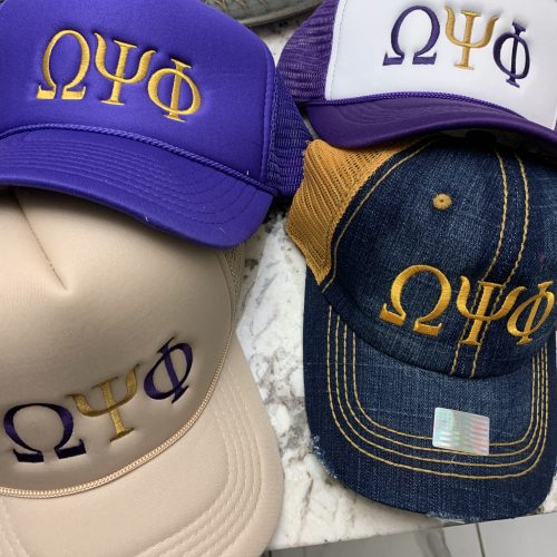 Men’s Assorted Omega ΩΨΦ Hats – Xpress Yourself Sportswear