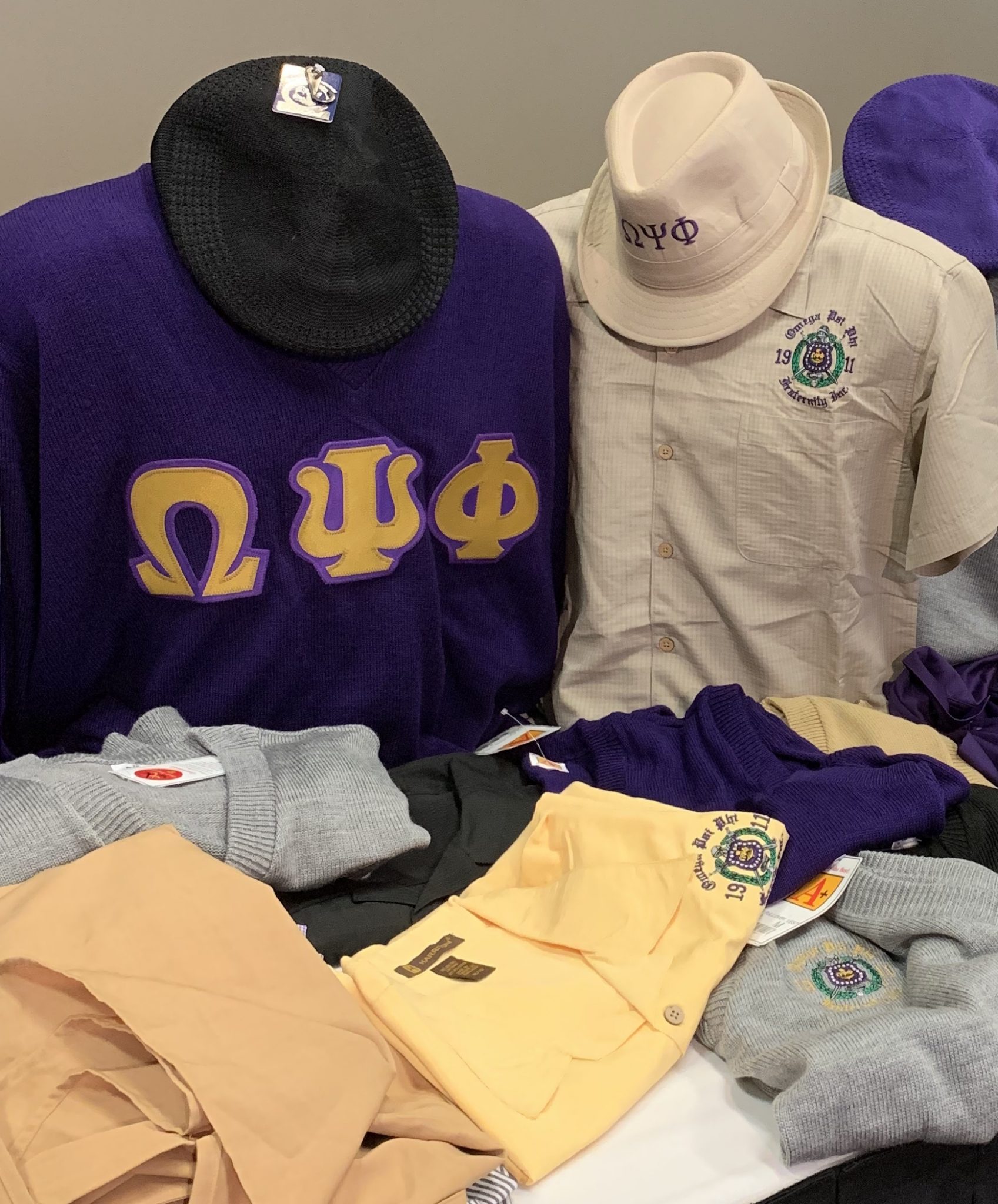 Men’s Assorted Omega ΩΨΦ Hats – Xpress Yourself Sportswear