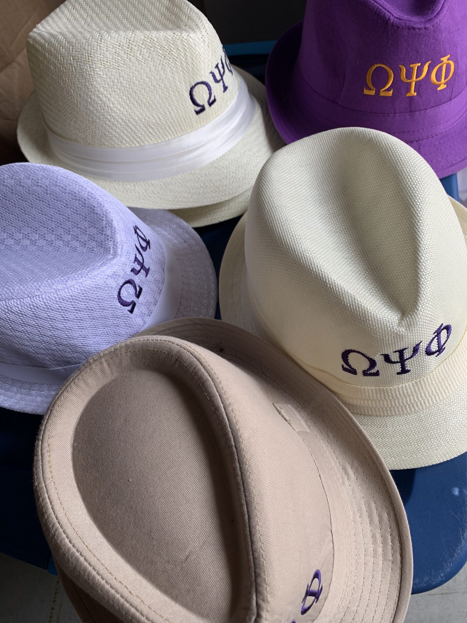 Men’s Assorted Omega ΩΨΦ Hats – Xpress Yourself Sportswear
