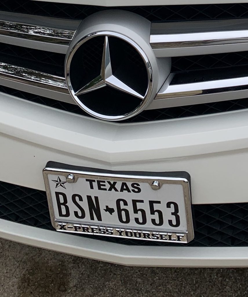 Car Chrome License Plates Frames – Xpress Yourself Sportswear