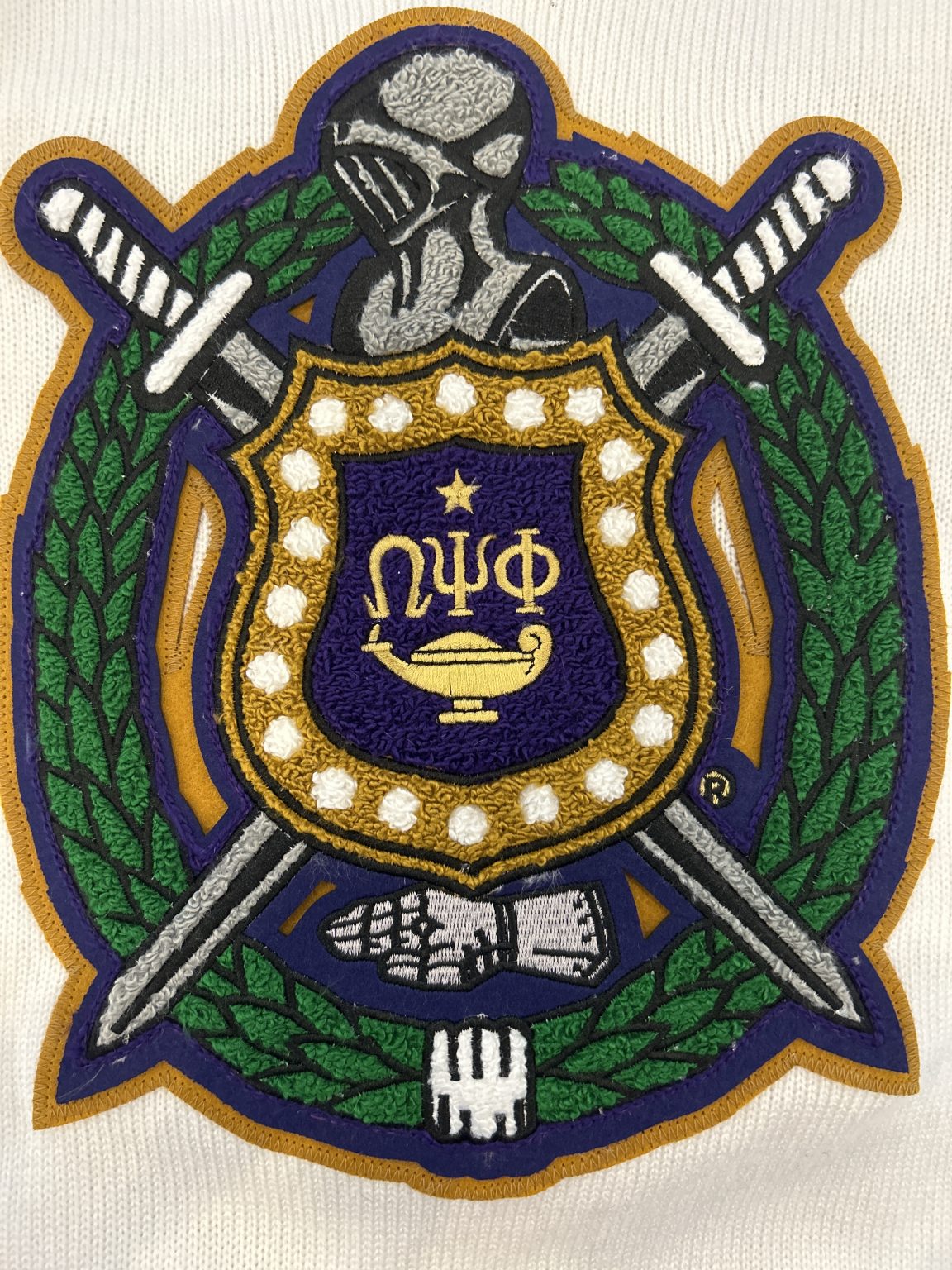 OMEGA Shield Chenille Patch – Xpress Yourself Sportswear